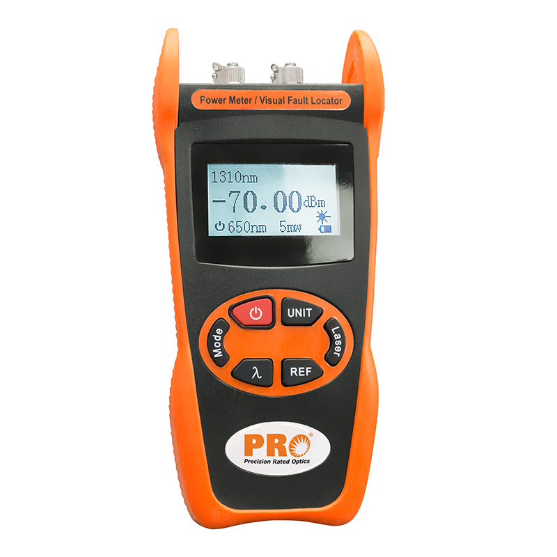 PM-501X-VFL Power Meter & Visual Fault Locator – Precision Rated Optics